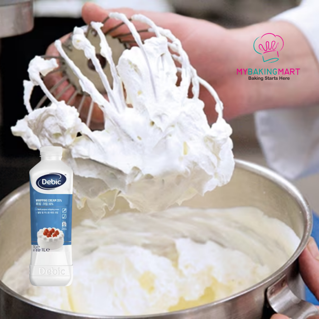 Debic Whipping Cream 35% 1 Litre - Mybakingmart