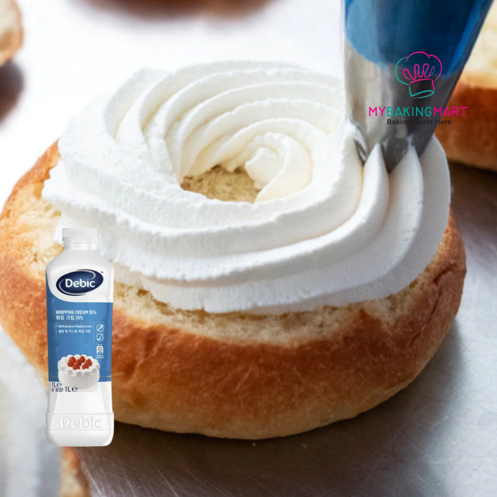 Debic Whipping Cream 35% 1 Litre - Mybakingmart